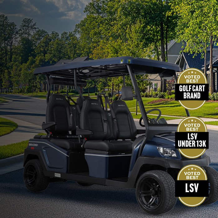 New Bintelli Beyond 4 Seater Forward-Facing Street Legal Electric Golf Cart